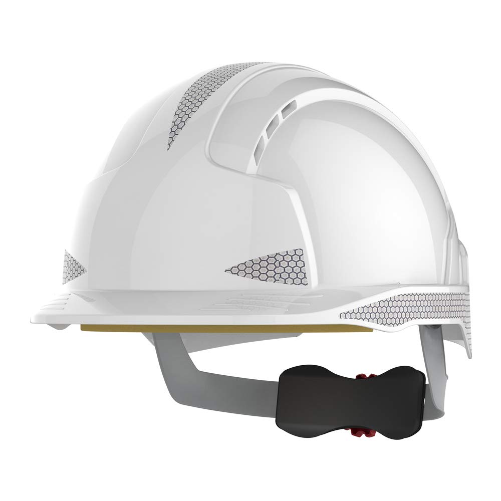 EVO®2 Safety Helmet with Slip Ratchet - White - Vented AJF030-000-100, JSP | toolsnsafety